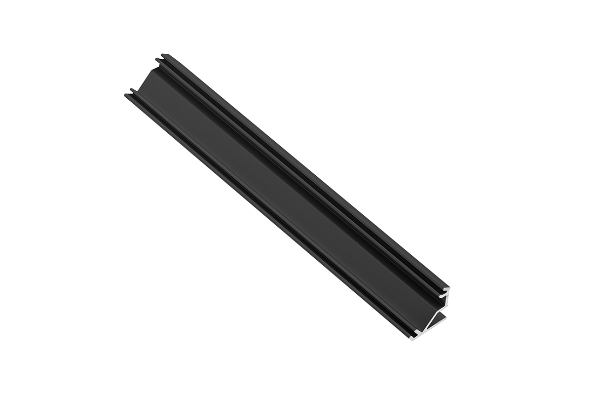 Profil Led Aplicat Colt GTV 2ML. Negru - Feroni Mob